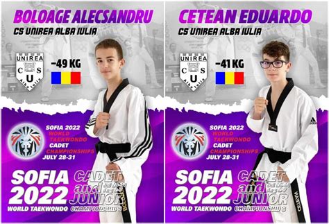 FOTO Doi sportivi ai CS Unirea Alba Iulia vor fi prezenți la