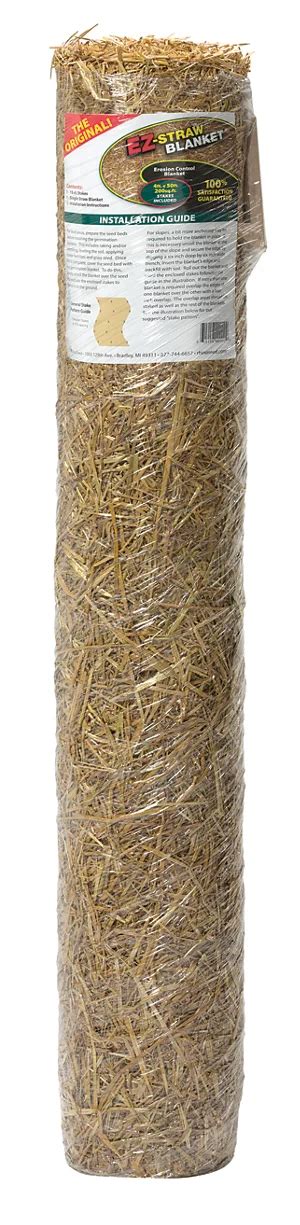 Ez Straw Grass Seed Germination Blanket 4 X 50 Ft 200 Sq Ft At