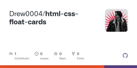 GitHub Drew0004 Html Css Float Cards