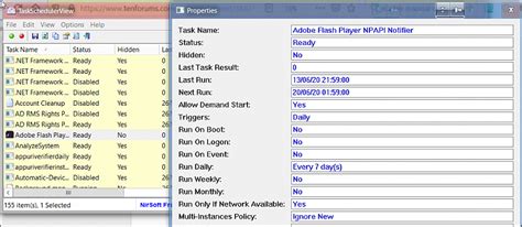 Task Scheduler Notice Upon Opening Solved Windows 10 Forums