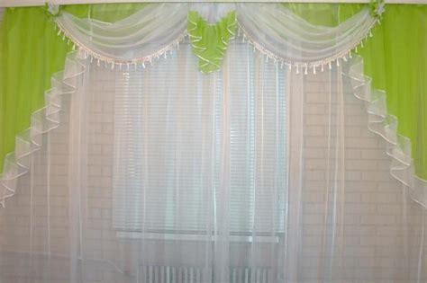 Ламбрекен 2 5 м салатового цвета беллисимо — цена 1460 грн в каталоге Шторы Купить товары для