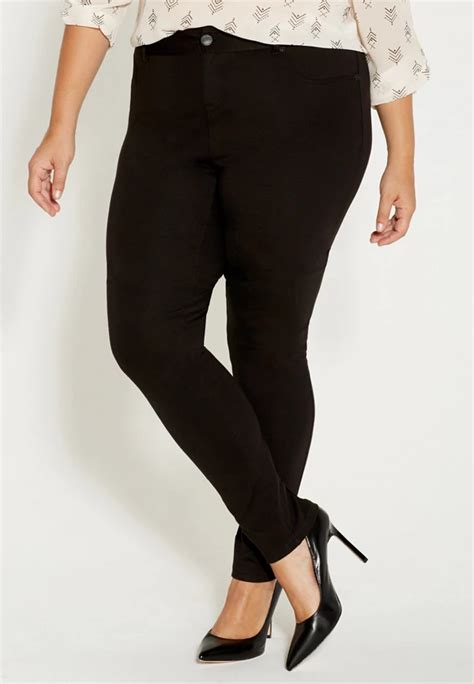 The Skinny Knit Plus Size Smart Ponte Pant Maurices