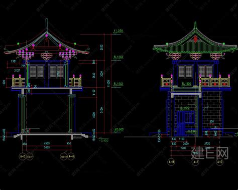 中式古建古城楼 Cad施工图施工图下载 施工图中式古建古城楼 Cad施工图下载 施工图中式古建古城楼 Cad施工图免费下载 建e室内设计网