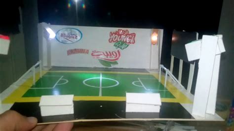 مجسم ملعب كرة قدم للتدريب Youtube