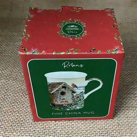 Lesser And Pavey Robins Fine China Mug Mersea Farm Shop And Country Stores