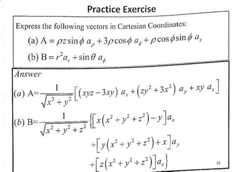 Solved Express The Following Vectors In Cartesian Chegg