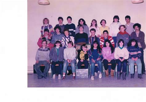 Photo De Classe 3 A De 1983 Collège Alfred Mézières Copains Davant