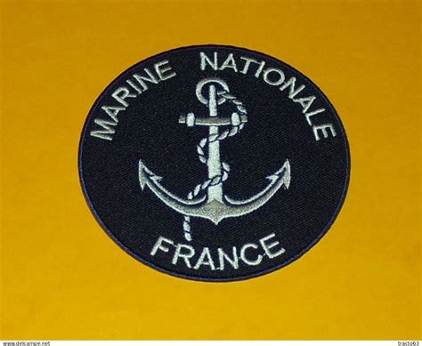 Marine Tissu Patch Marine Nationale France Armee De La Marine