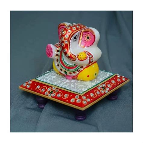 Multicolor Marble Ganesh Statue At Rs 1500 Marble Statue In Jaipur