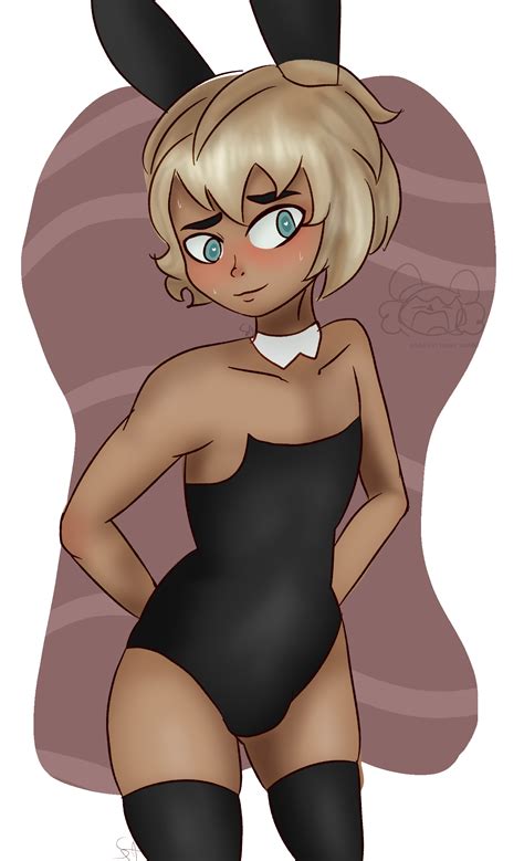 Rule 34 1boy 2023 Bad Anatomy Blonde Hair Blue Eyes Blush Bunny Ears