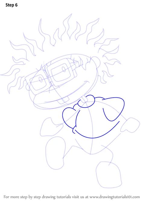 How To Draw Chuckie From Rugrats Rugrats Step By Step