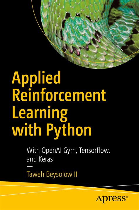 Cover Applied Reinforcement Learning With Python With Openai Gym Tensorflow And Keras Book