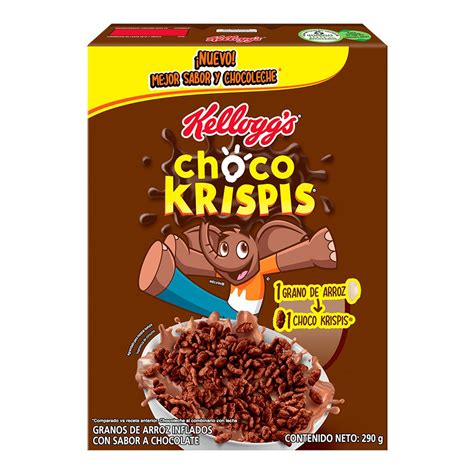 Cereal Kelloggs Choco Krispis Sabor A Chocolate Cereal De Granos