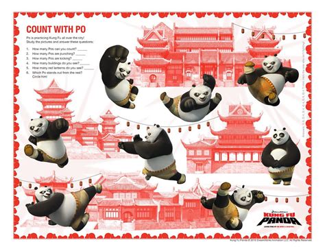 Kung Fu Panda Party Ideas Free Printable Activity Sheets Kung Fu