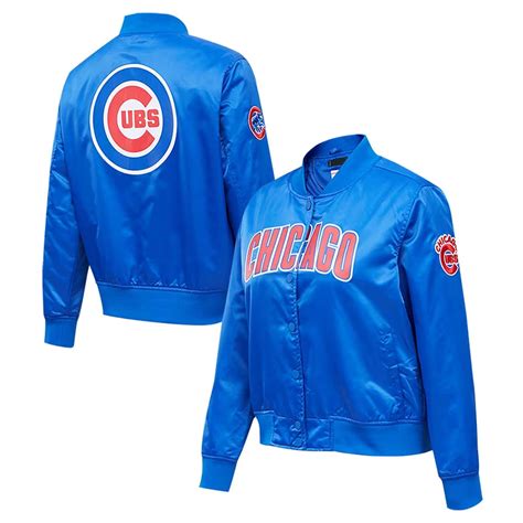 Varsity Chicago Cubs Royal Satin Jacket Jackets Masters