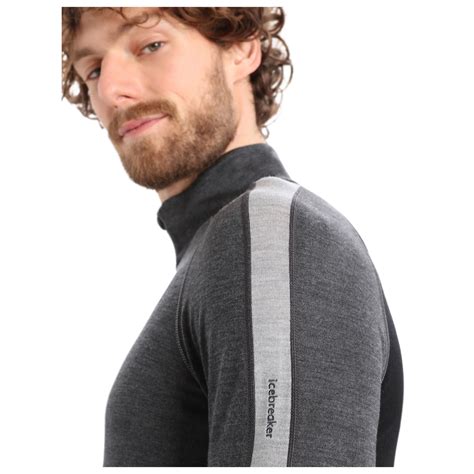 Icebreaker Zoneknit 260 L S Half Zip Merinounterwäsche Herren