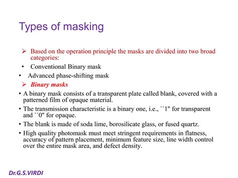 Masking And Lithography Techniques In Microelectronics Fabrication Pdf