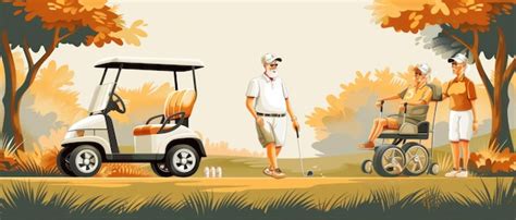 Golden Years Embracing Leisure And Lifes Simple Pleasures Premium Ai