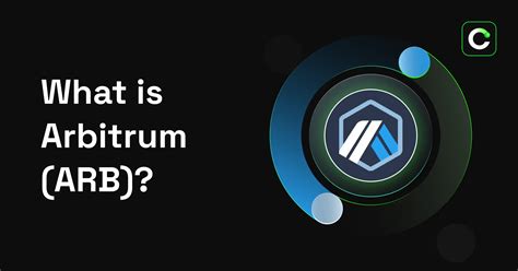 What Is Arbitrum Arb Cointr
