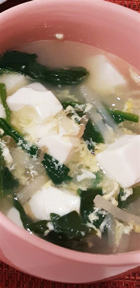 もやしとほうれん草の中華スープ♪ By フラワーりんぐ 【クックパッド】 簡単おいしいみんなのレシピが396万品