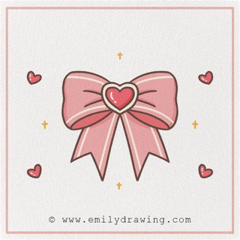 How To Draw A Bow Emily Drawing How To Draw A Bow Emily Drawing