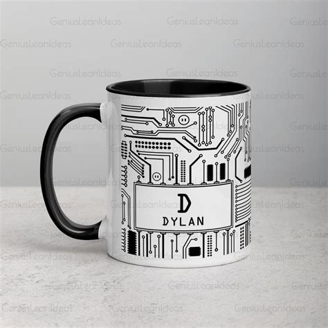 Chipset Mug For Electrical Electronics Engineers With Circuit Board