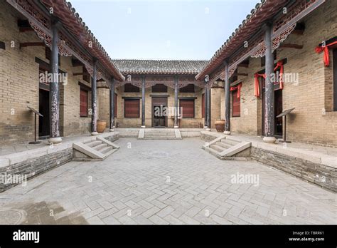 Ancient Architecture Of The Siheyuan Of The Qing Dynasty In Wei Manor