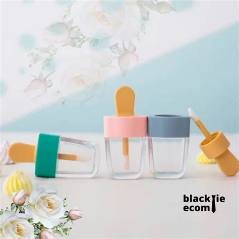 Available Bkt374 Ck0016 Ice Cream Lip Gloss Container 6ml At Rs 27