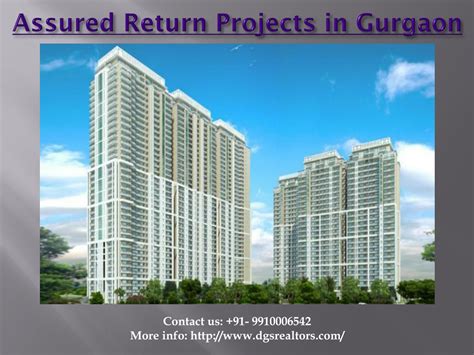 Ppt Assured Return Projects In Gurgaon Powerpoint Presentation Free Download Id1399954