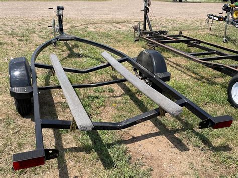 2016 Tebben Sb16 17 Single Axle Bunk Trailer Monahans Marine