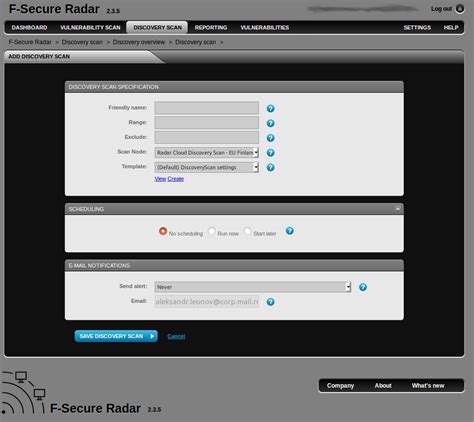 New Discovery Scan Alexander V Leonov