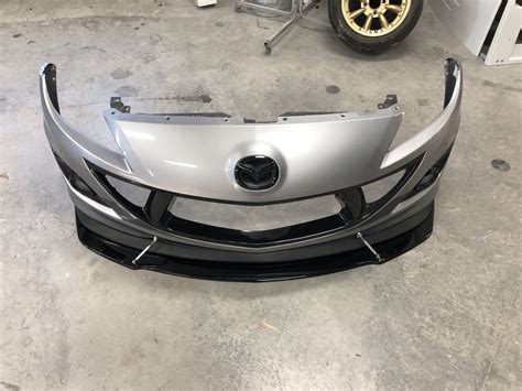 Front Splitter Mazda 3 Speed 10 13 Artwork Bodyshop