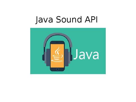 Java Sound Api