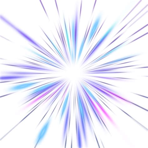 蓝紫色科技放射光线特效光效