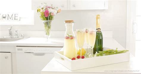 Raspberry Limoncello Mimosas