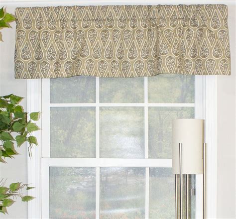 Alcott Hill® Furst Scone Tailored 50 Window Valance Wayfair Kitchen