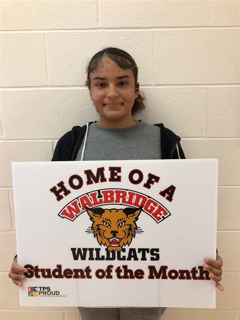 Congratulations To Our Walbridge Elementary School