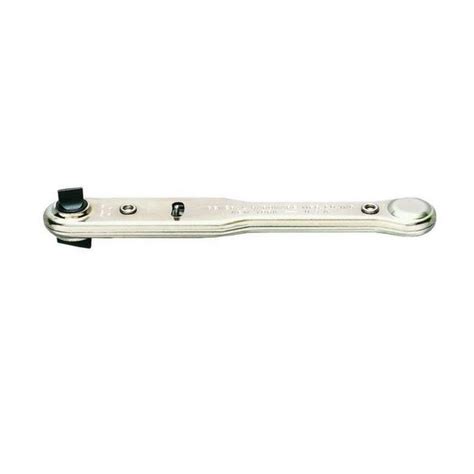 General Tools 807 Ratcheting Offset Screwdriver With Two Slotted Blade