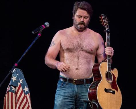 Nick Offerman Shirtless