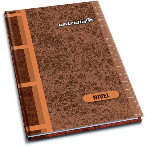 Libreta Nivel Pasta Dura 96 Hojas Estrella Papelería Del Ahorro