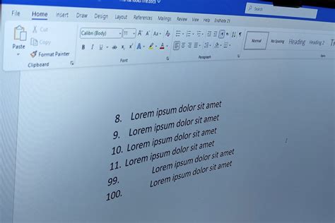 Words Numbered Lists Have An Annoying Formatting Problemheres The Fix