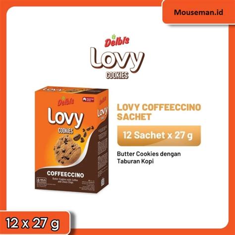 Jual Delbis Lovy Cookies Cokelat Coffeeccino Butter Cookies With Coffee