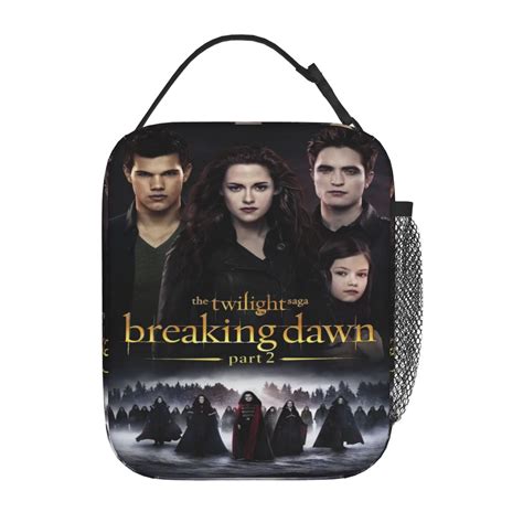 Twilight Saga Lunch Bag Lunch Box Multi Function Reusable Lightweight Lunch Bag Tote Box