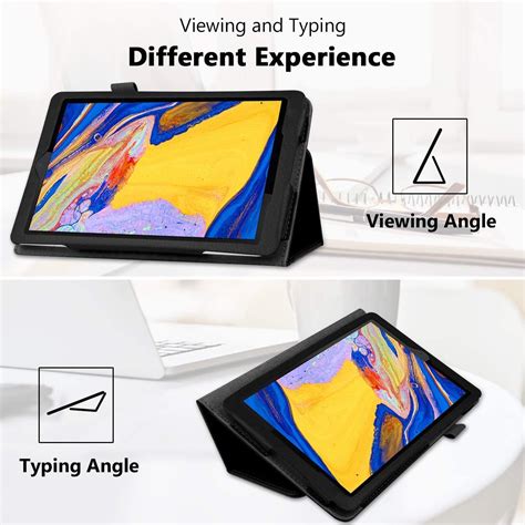 Funda para Lenovo Tab P11 de 2 generación de 11 5 pulgadas ligera delgada de cuero plegable