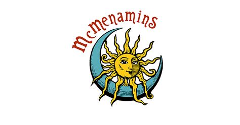 Mcmenamins Logo Ruby Ale Can Large Logo T Shirt Mcmenamins Online