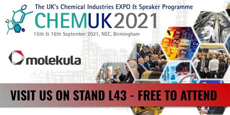 Chemukexpo On Linkedin Molekula Group Chemical Uk Expo