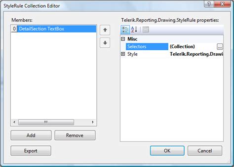 Creating Style Rules At A Glance Telerik Reporting
