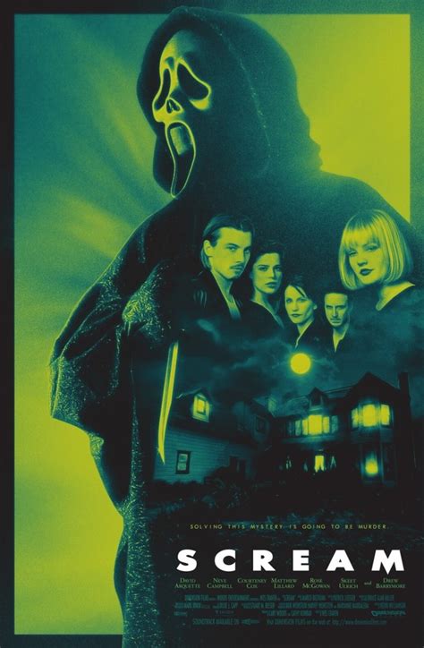 1996 Scream Movie Poster 11x17 Sidney Prescott Dewey Woodsboro 🔪🚨🍿 Ebay