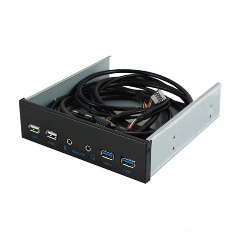 525 Inch Desktop Pc Case Internal Front Panel Usb Hub 2 Ports Usb 30
