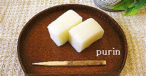 レンジ De ういろう（ミルク味） By 柴犬プリン 【クックパッド】 簡単おいしいみんなのレシピが369万品